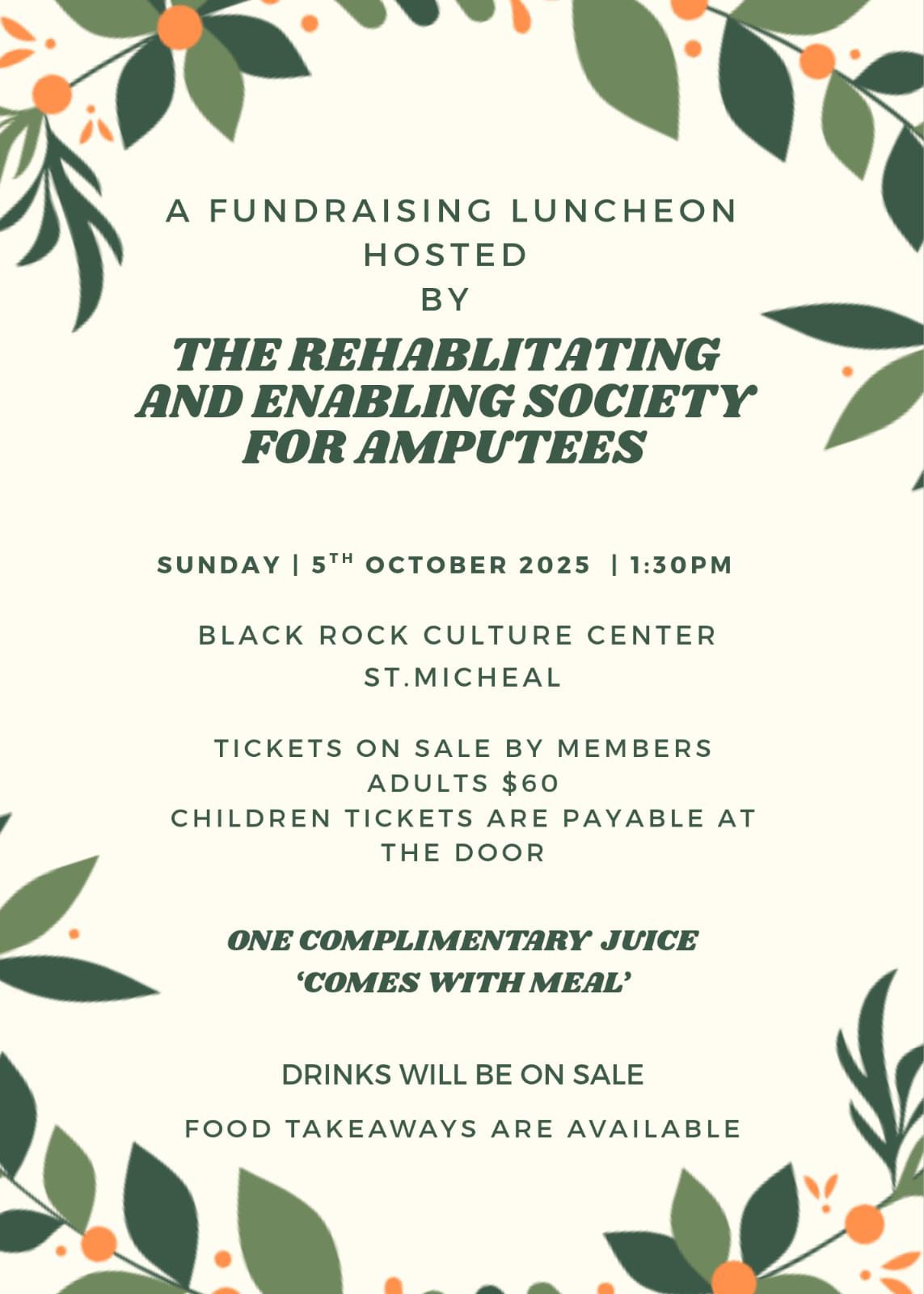 RESA Fundraising Luncheon - Barbados Obituaries & Memorials